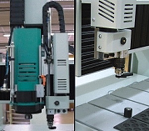 Spindle/Follower nose flatness compensation for CNC milling machine